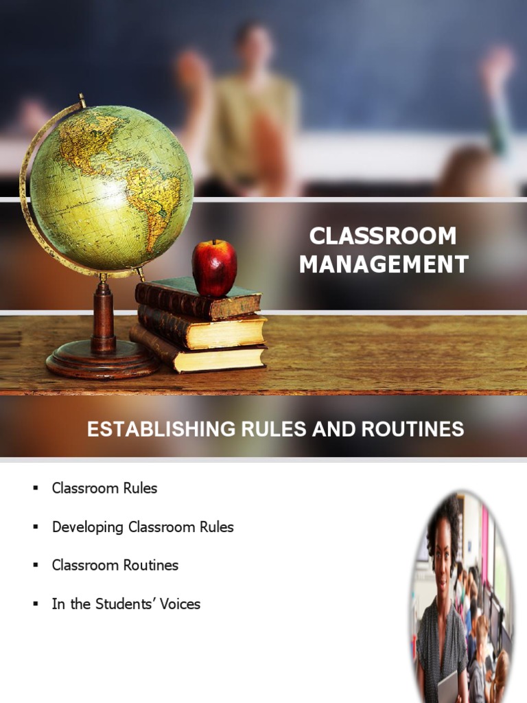 4 - Establishing Rules and Routines | PDF | Classroom Management ...