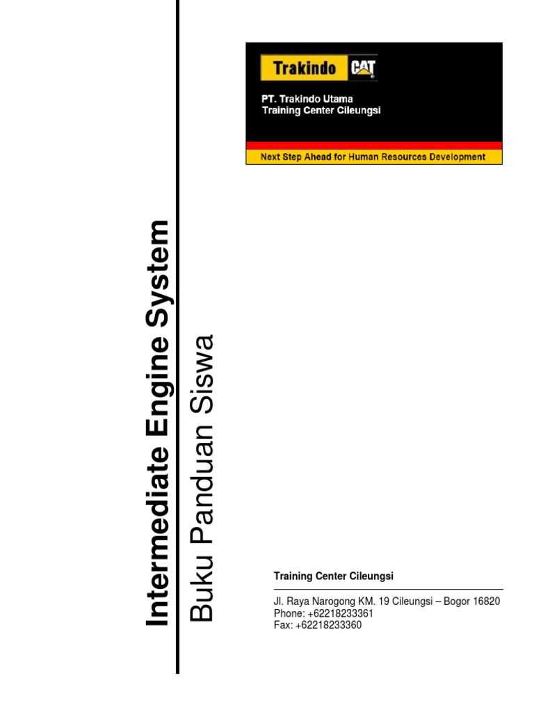 Hand - Out - Intermediate - Engine CAT | PDF