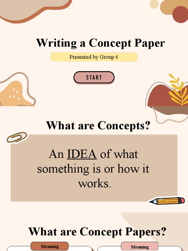 Writing A Concept Paper | PDF