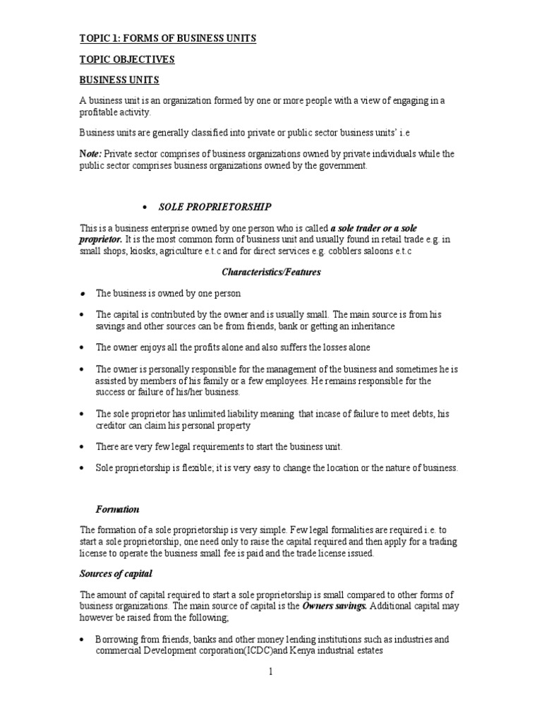 Business Studies f2 Notes | Download Free PDF | Partnership | Stocks