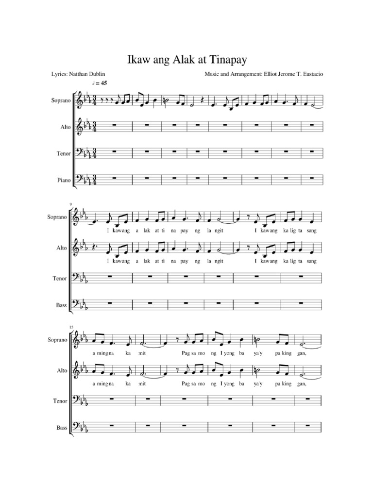 Ikaw Ang Alak at Tinapay | PDF