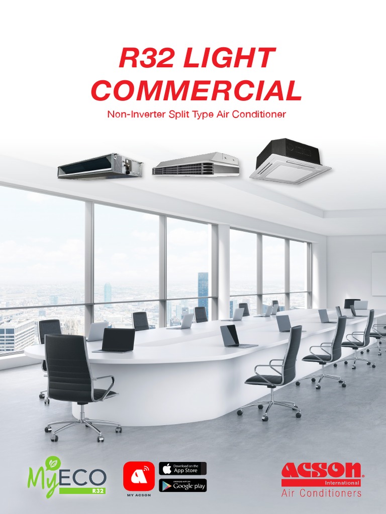 Acson Aircon | PDF | Air Conditioning | Pump