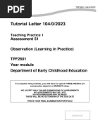 Previous Tms3722 | PDF | Learning | Educational Assessment