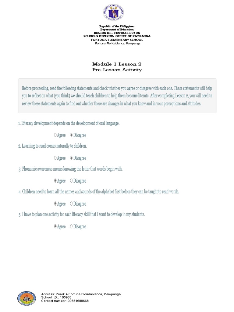 M1L2 Grade 3 | PDF | Human Communication | Learning