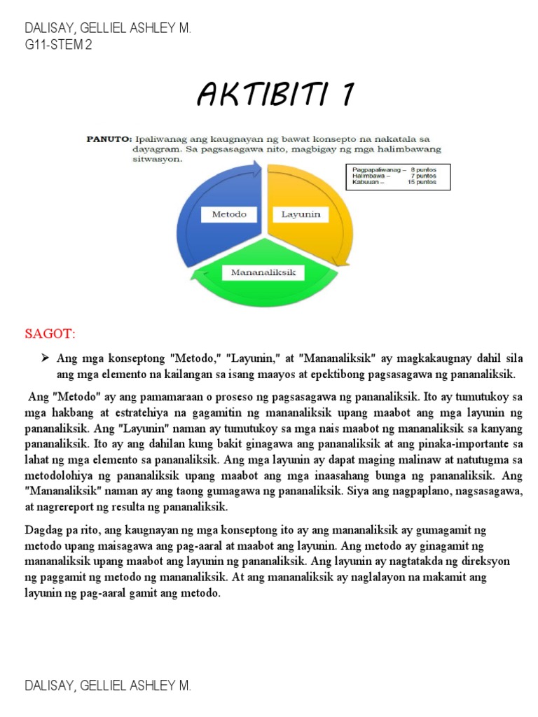 Act 1-2 Sa Pananaliksik | PDF