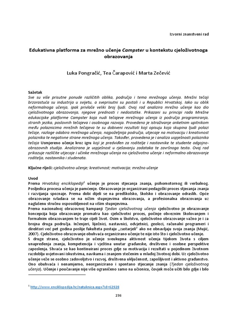 1076809.zbornik Radova S Meunarodnog Znanstvenog Skupa - 4 MFPD-237-252 | PDF