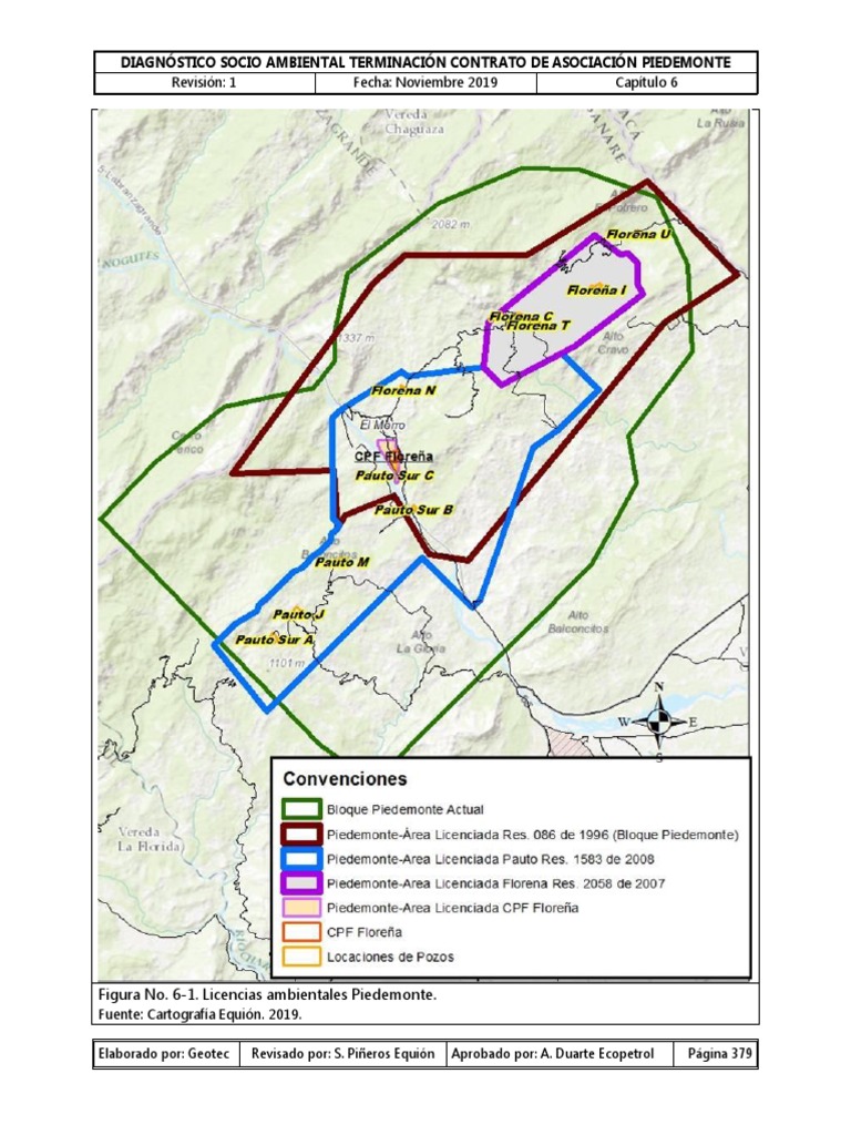 INFRAESTRUCTURA Campo Floreña y Pauto | PDF
