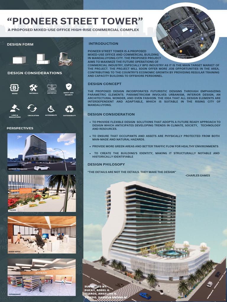 Pioneer Tower | PDF | Design | Mixed Use Development