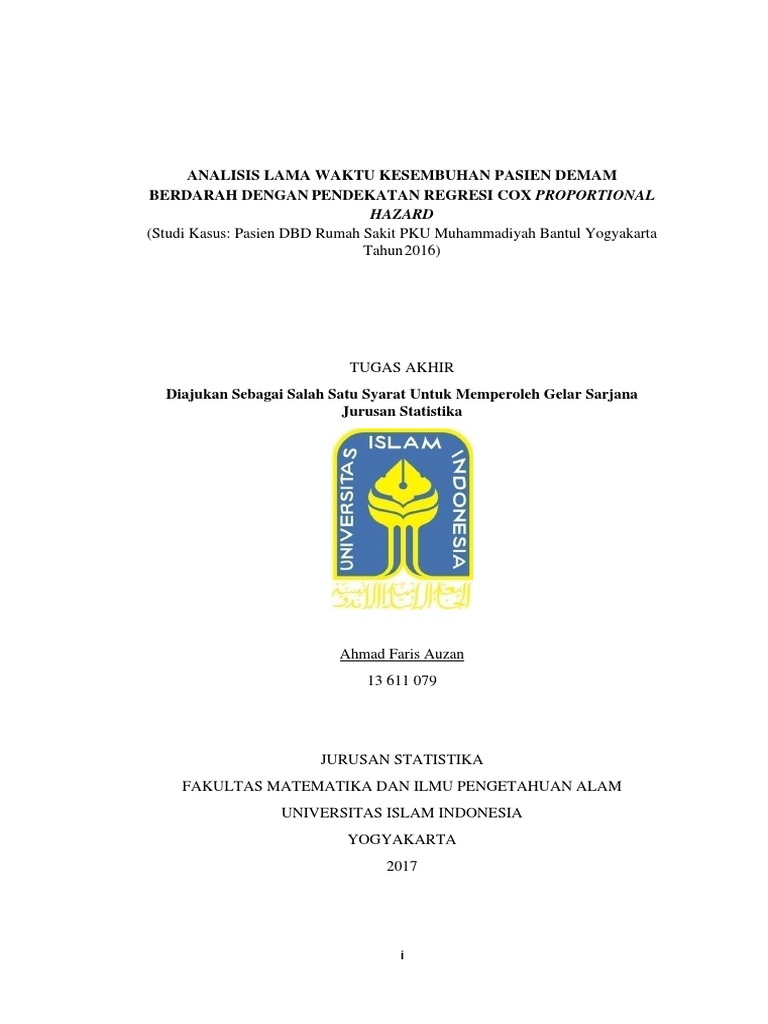 Ahmad Faris Auzan - SKRIPSI | PDF