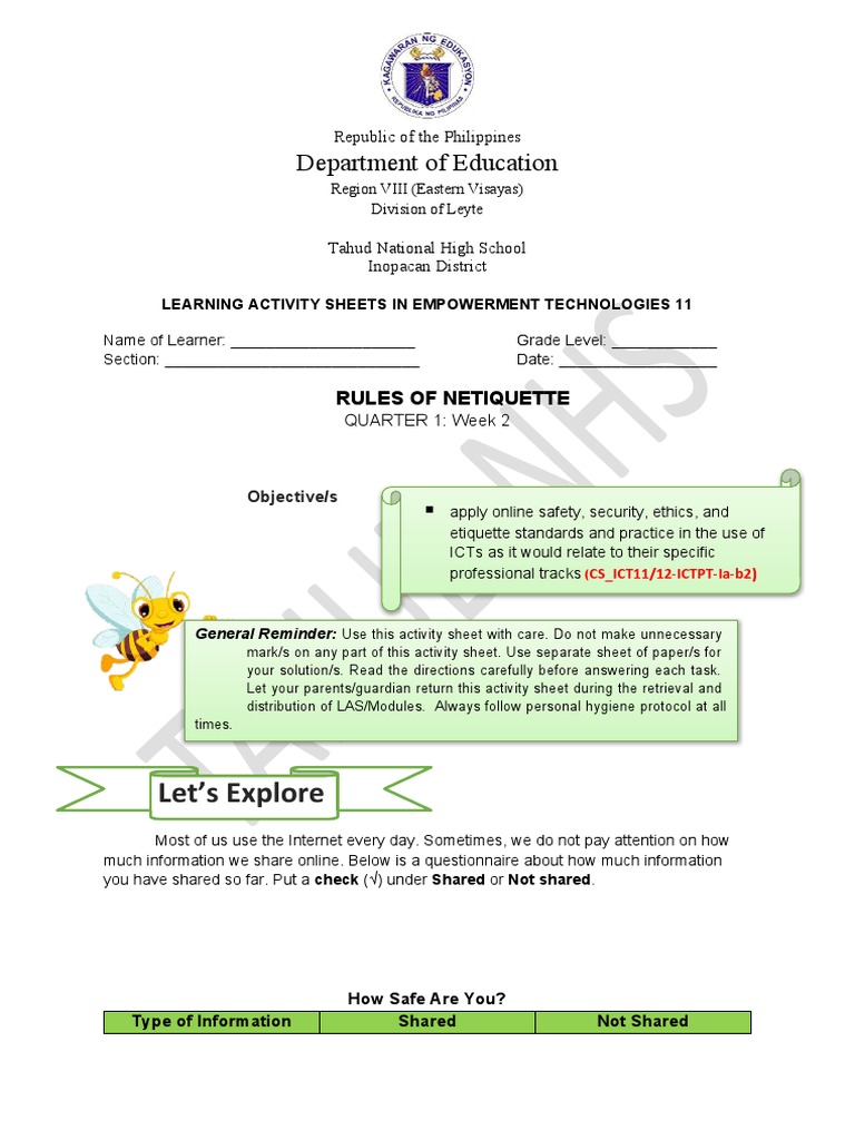 Empowerment Tech-Week 2 | PDF | Malware | Computing