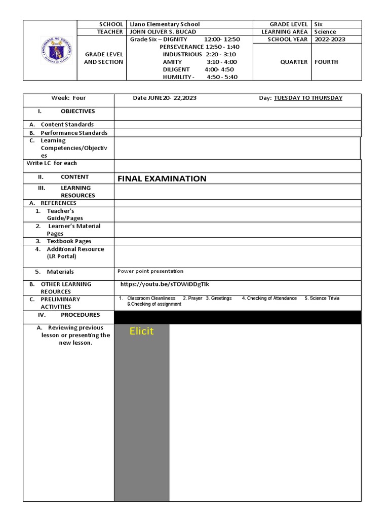 DLL in Science Screw | PDF | Learning | Behavior Modification
