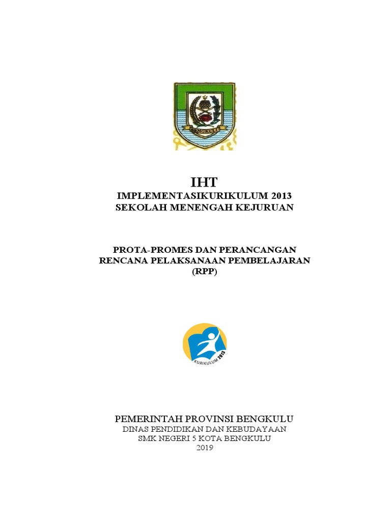 RPP Kurikulum 2013 SMK Bengkulu | PDF