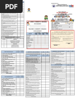 Eccd Checklist Card Template | PDF | Child Development | Behavioural ...