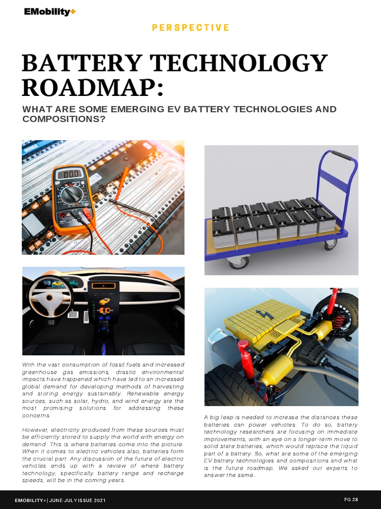 Perspective - Battery Technology Roadmap - EV Battery | PDF | Electric ...