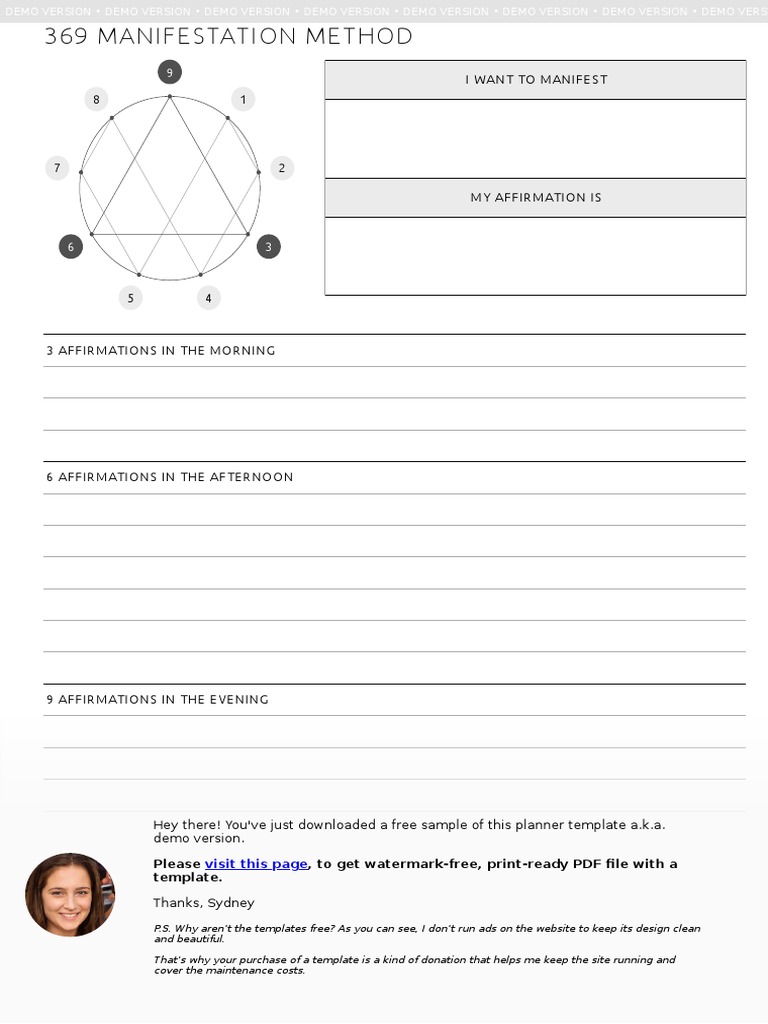 369 Manifestation Method-A4 | PDF