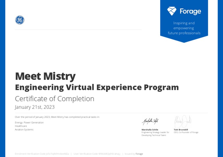 GE certificate (1) | PDF