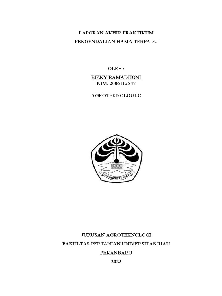 Laporan Akhir TPTP I | PDF