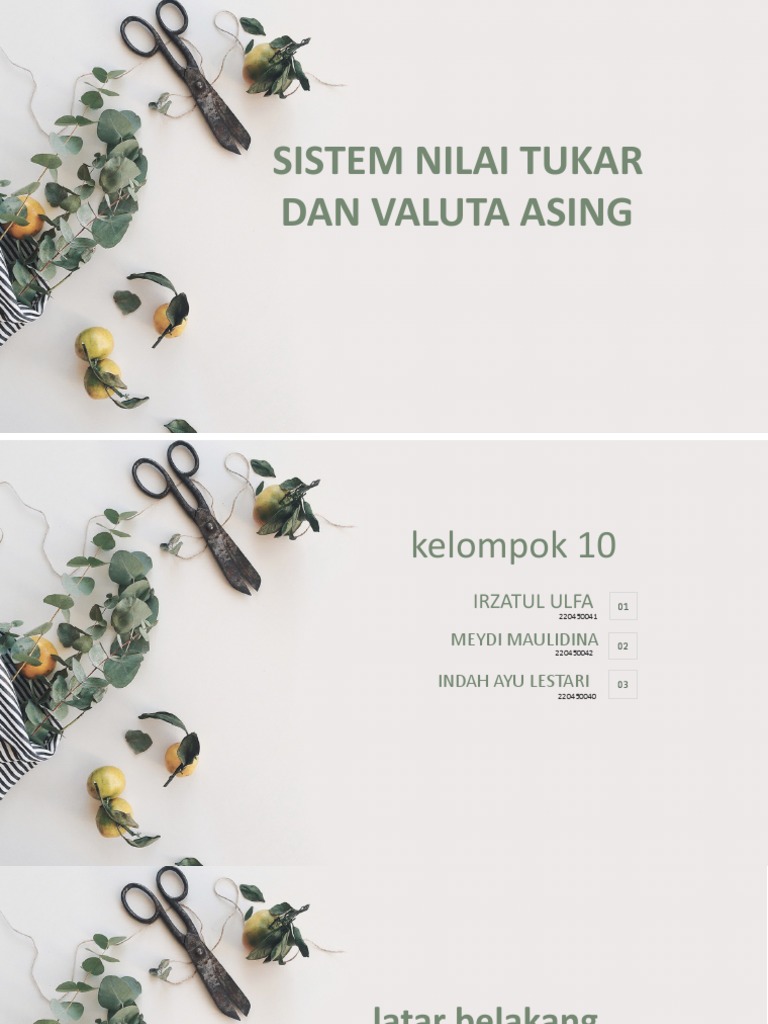 Kurs Valuta Asing | PDF