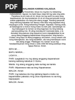 Tagalog Catholic Prayers | PDF