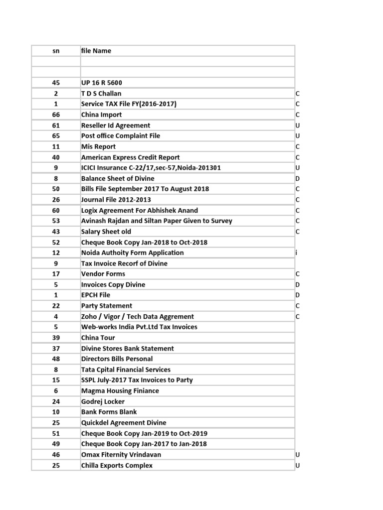File Name Serial Number (Autosaved) | PDF | Invoice | Value Added Tax
