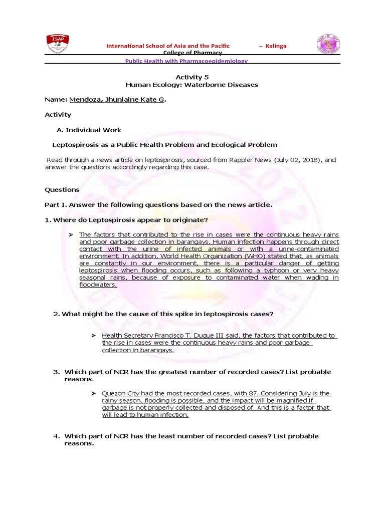 Activity-5 2 | PDF | Public Health | Health Sciences