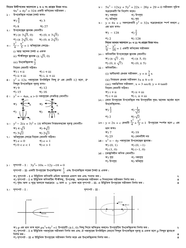 06 Conics (1) | PDF