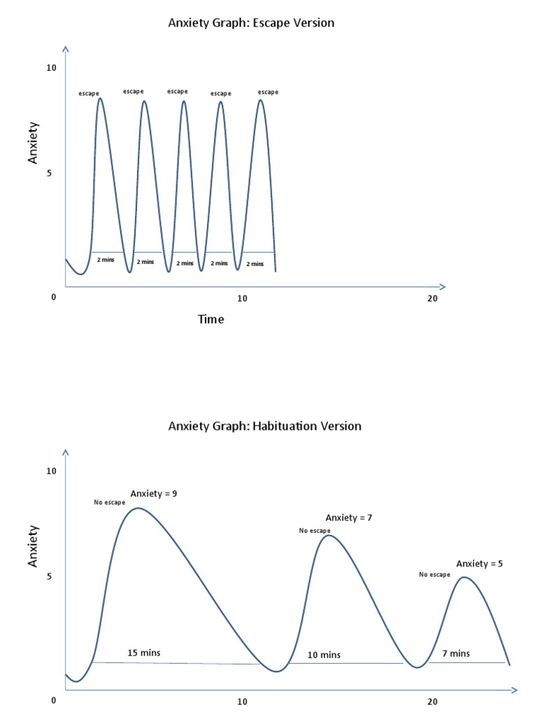 Anxiety Graphs | PDF