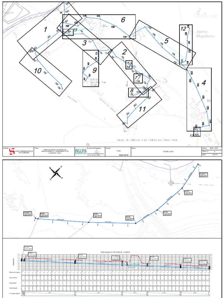 6-Perfiles Longitudinales Red Saneamiento | PDF