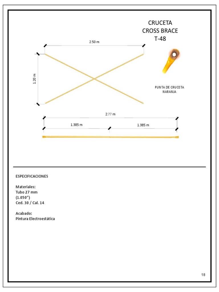 Ficha Tecnica Cruceta T-48 | PDF