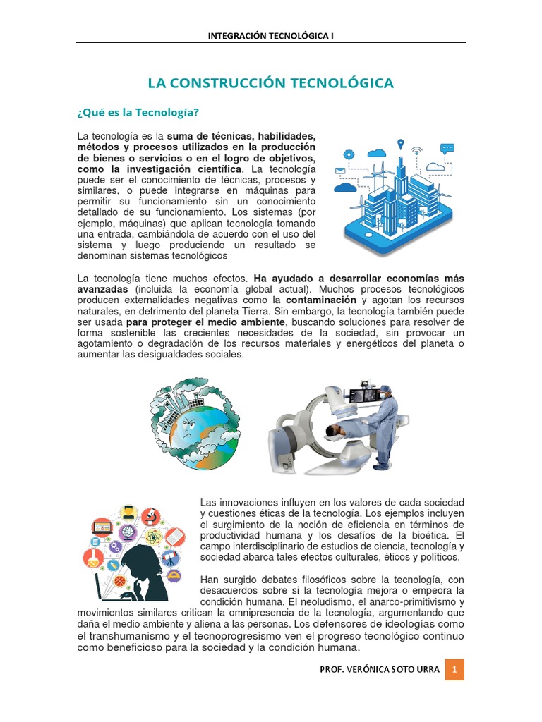 1-La Construcción Tecnológica-Hitos | PDF