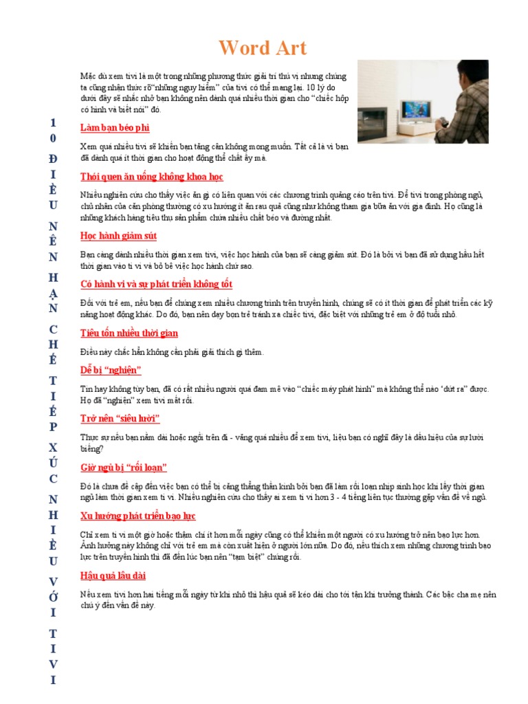 Word Art 1 | PDF