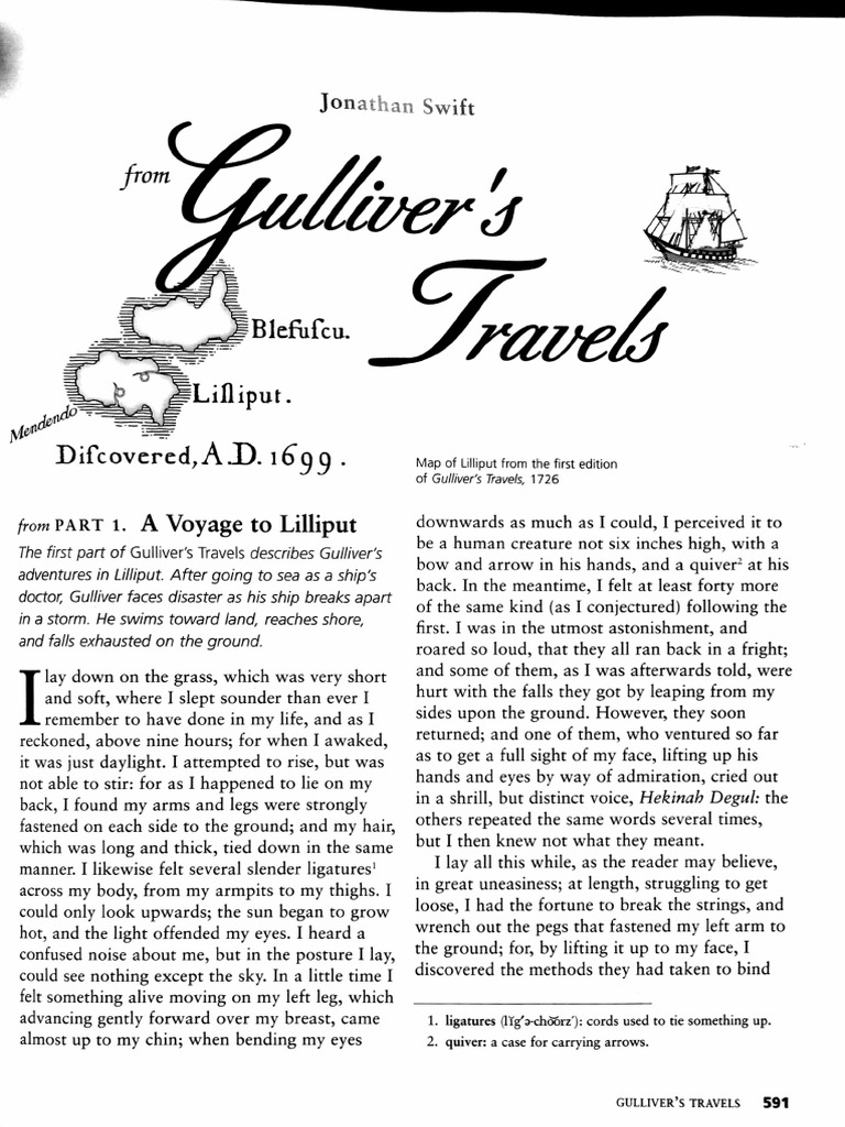 Gullivers Travels Text | PDF