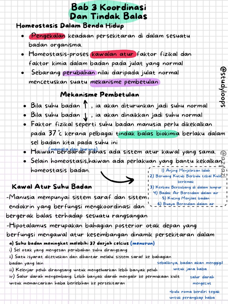 Nota Sains F1 Bab 3 Pdf