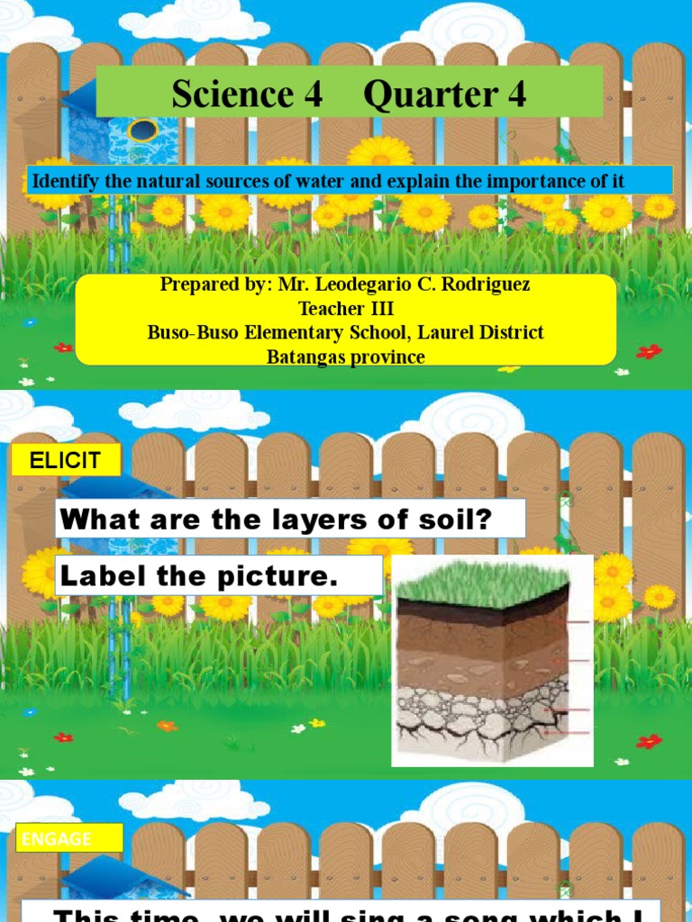 Science 4 q4 WK 2 - Identify The Natural Sources of Water and Explain ... Science 4 q4 WK 2 - Identify The Natural Sources of Water and Explain ...