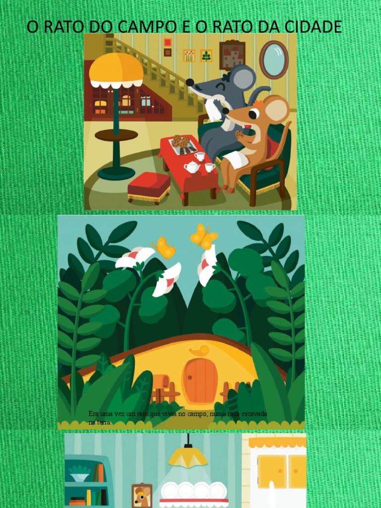 O Rato Do Campo e o Rato Da Cidade | PDF