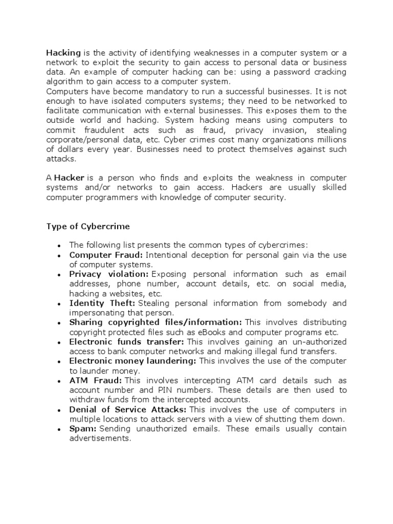 Hacking Pdf Security Computer Security