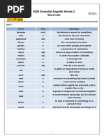 Oxford 5000 Word List With Meaning | PDF