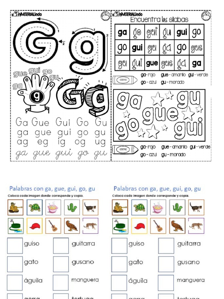 Ga Gue Gui Go Gu | PDF