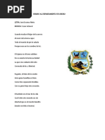Letra Original y Completa Del Himno A Cochabamba | PDF | Poesía