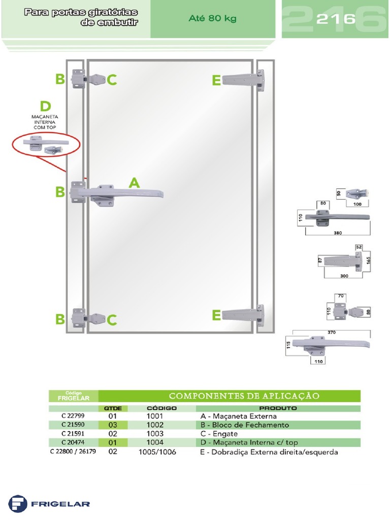 Fermod - Com Códigos Frigelar | PDF