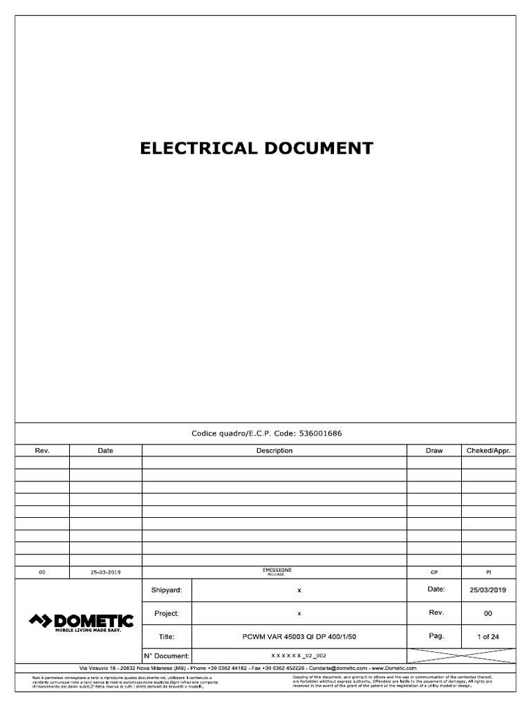 Diagrama Eletrico Chiller Condaria | PDF