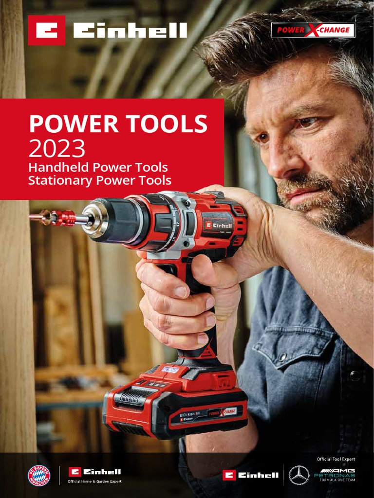 Einhell Services Catalogue Power Tools 2023 en | PDF | Drill | Battery Charger