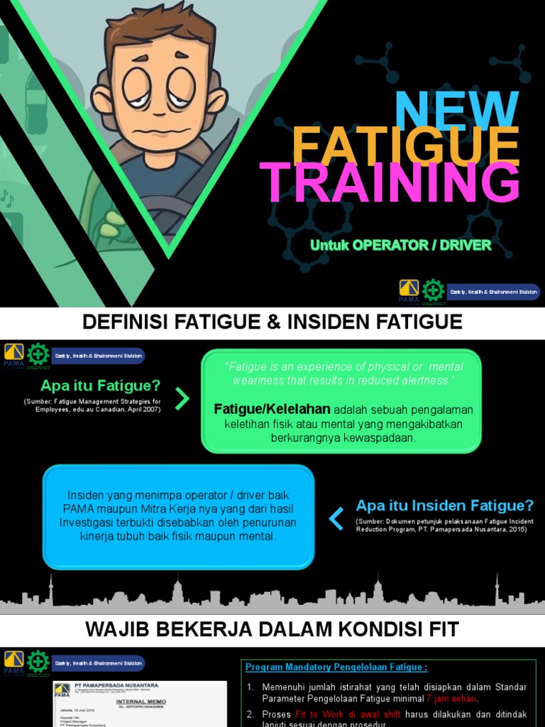 New Fatigue Training | PDF