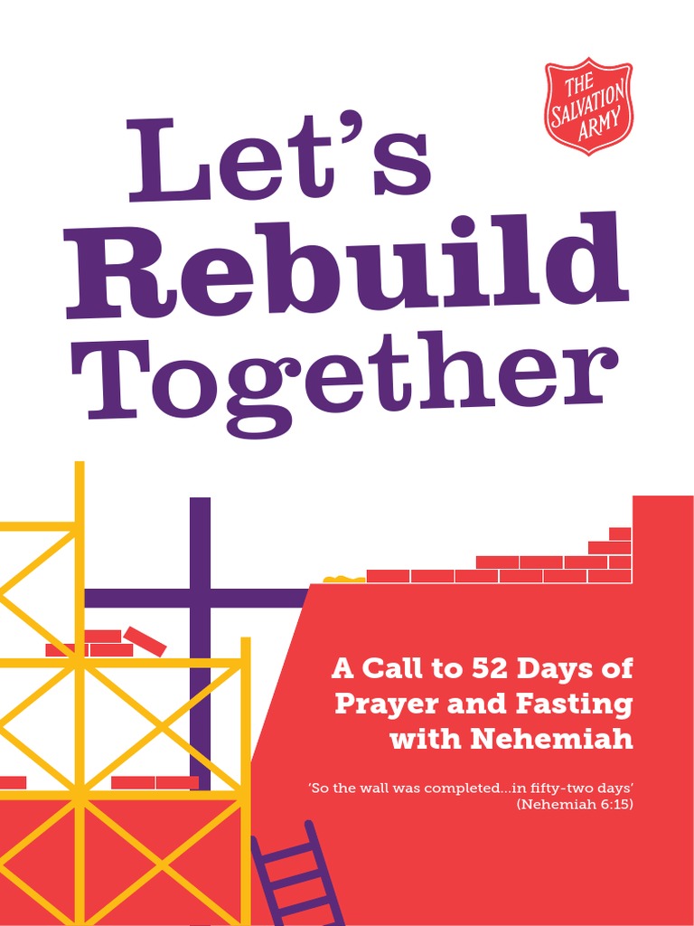 Lets Rebuild Together Large Print 32pp Booklet Final 0 | PDF | Prayer ...