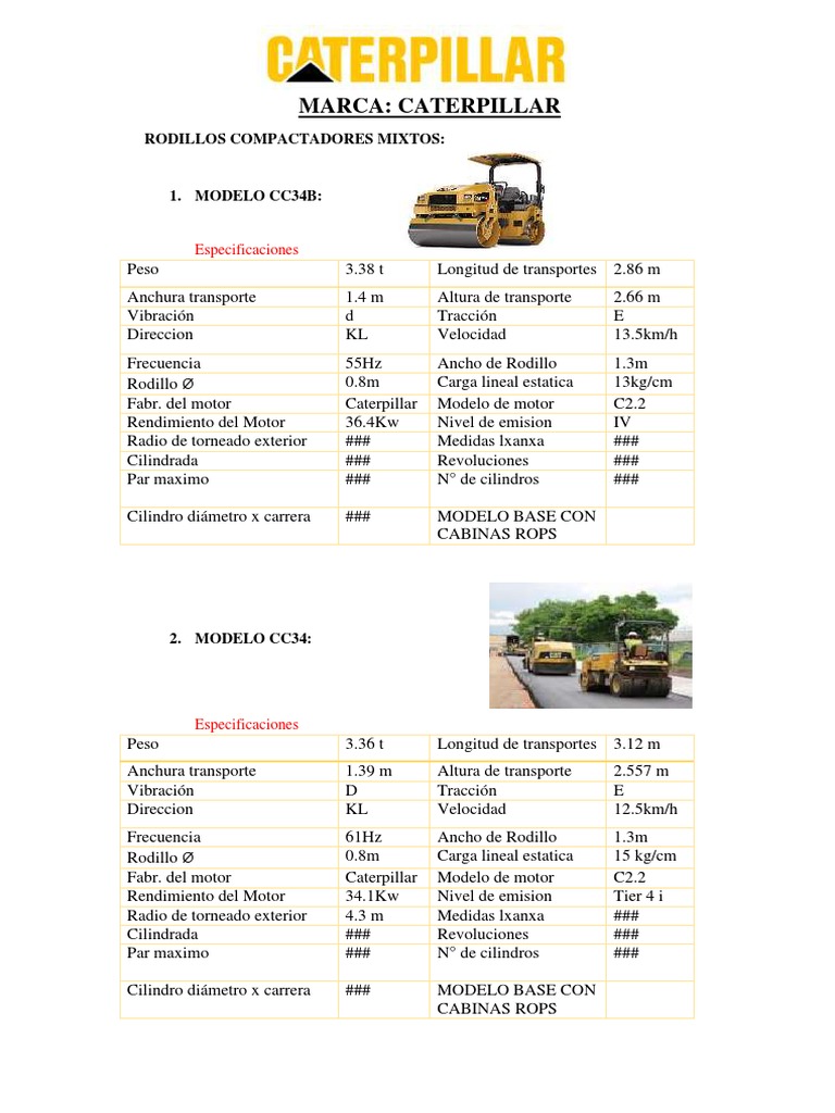 Maq Cat | PDF | Sistema Internacional de Unidades | Cantidades fisicas