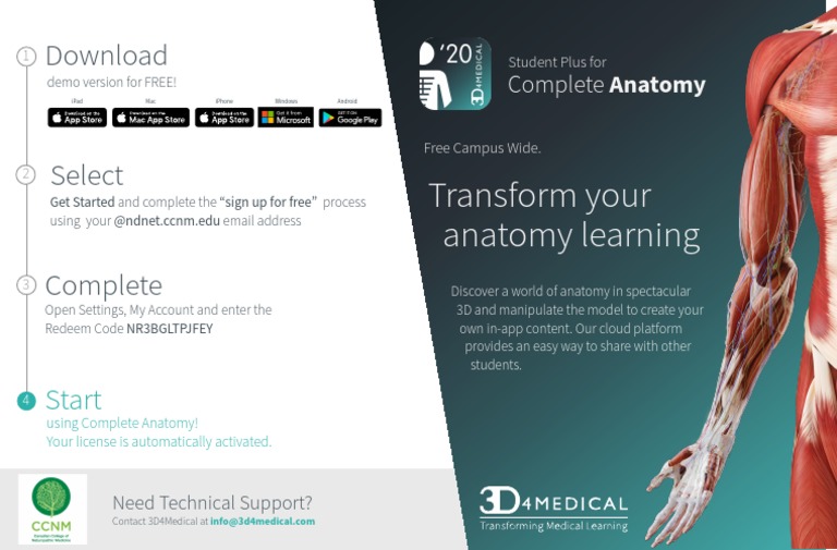 Complete Anatomy Student | PDF | Computers