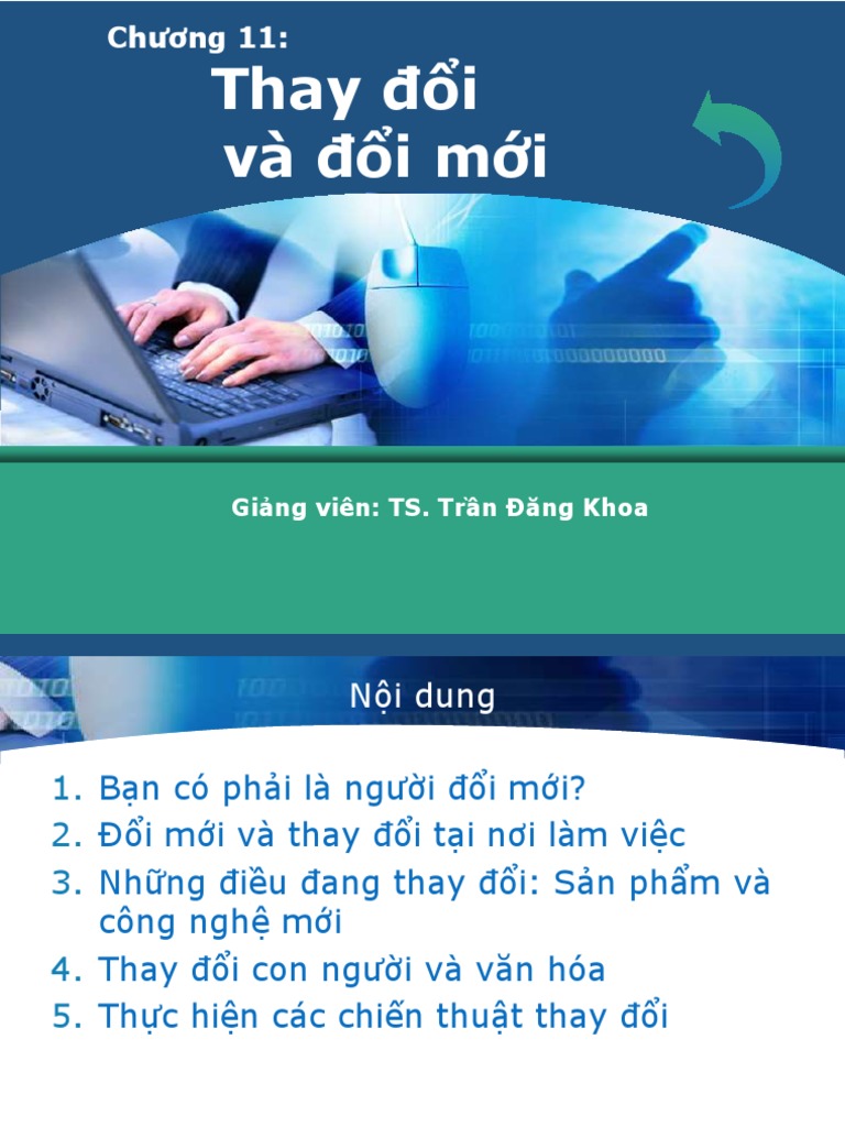 Chuong 11 - Thay Doi Va Doi Moi | PDF
