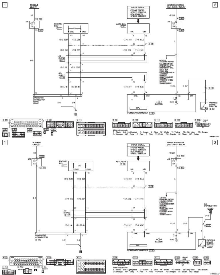 L200 Parking Brake Reminder Buzzer | PDF | Car | Transport
