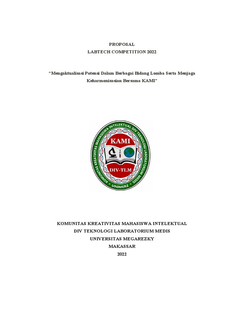 Proposal Labtech Competition Fixxx-2 | PDF