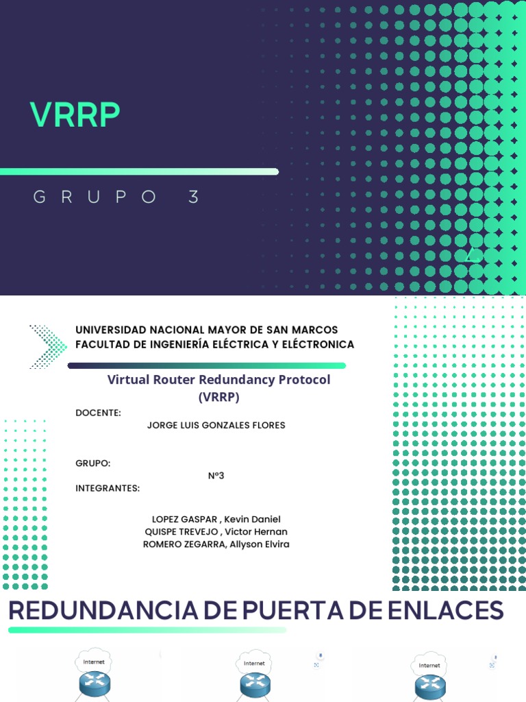 VRRP Grupo3 | PDF